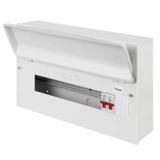MK Sentry 16 Way 100A Isolator Incomer Metal Clad Consumer Unit (Y5716SMET) | CEF