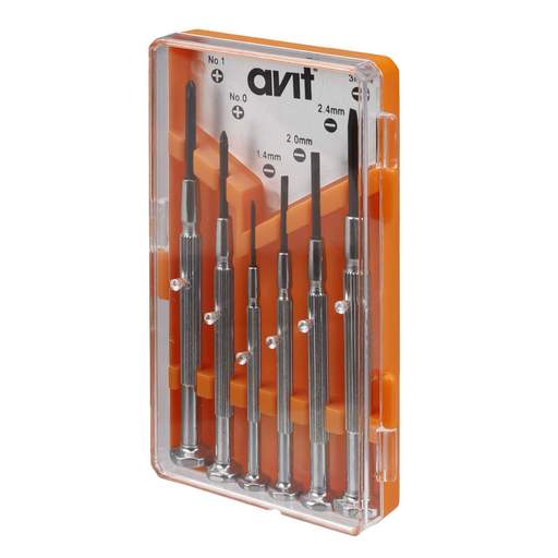 Avit 6 Piece Precision Screwdriver Set (AV05010) | CEF