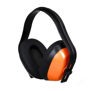 Avit Ear Defenders Orange and Black (AV13012) | CEF