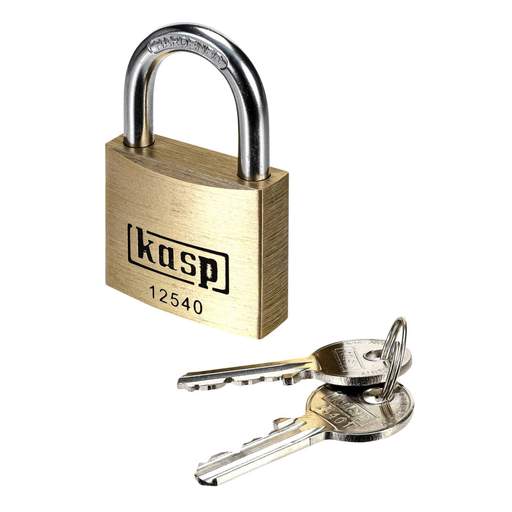 Kasp 40mm Padlock Brass (K12540A1) | CEF