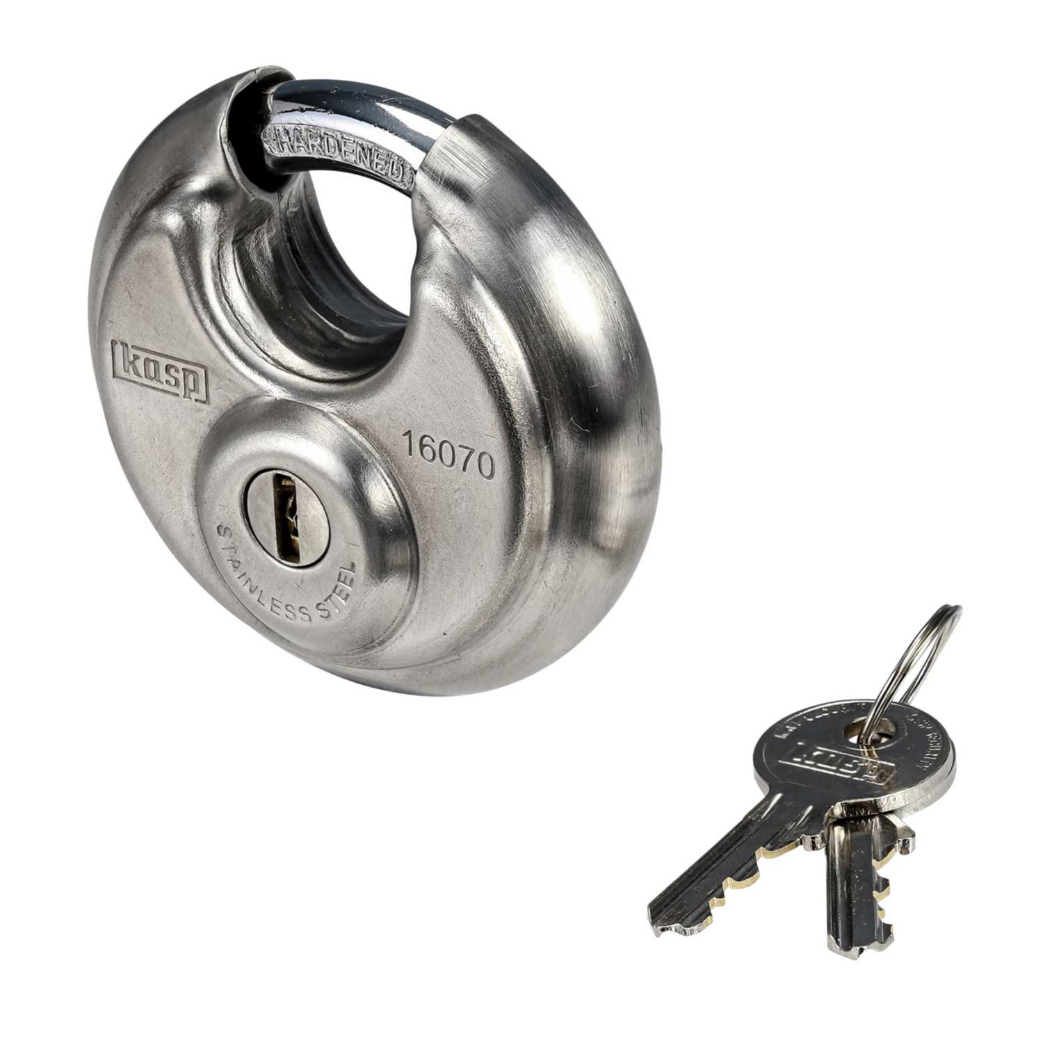Kasp 70mm Disc Padlock Steel (K16070D) | CEF