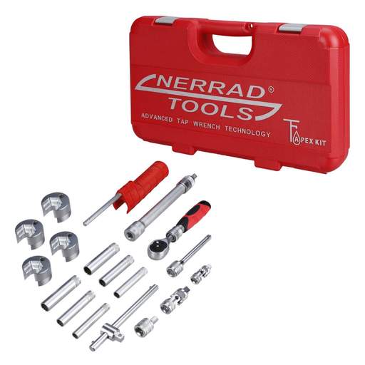 Nerrad 18 Piece Tapex Universal Tap Wrench Kit (NTTAPEXKIT1) | CEF