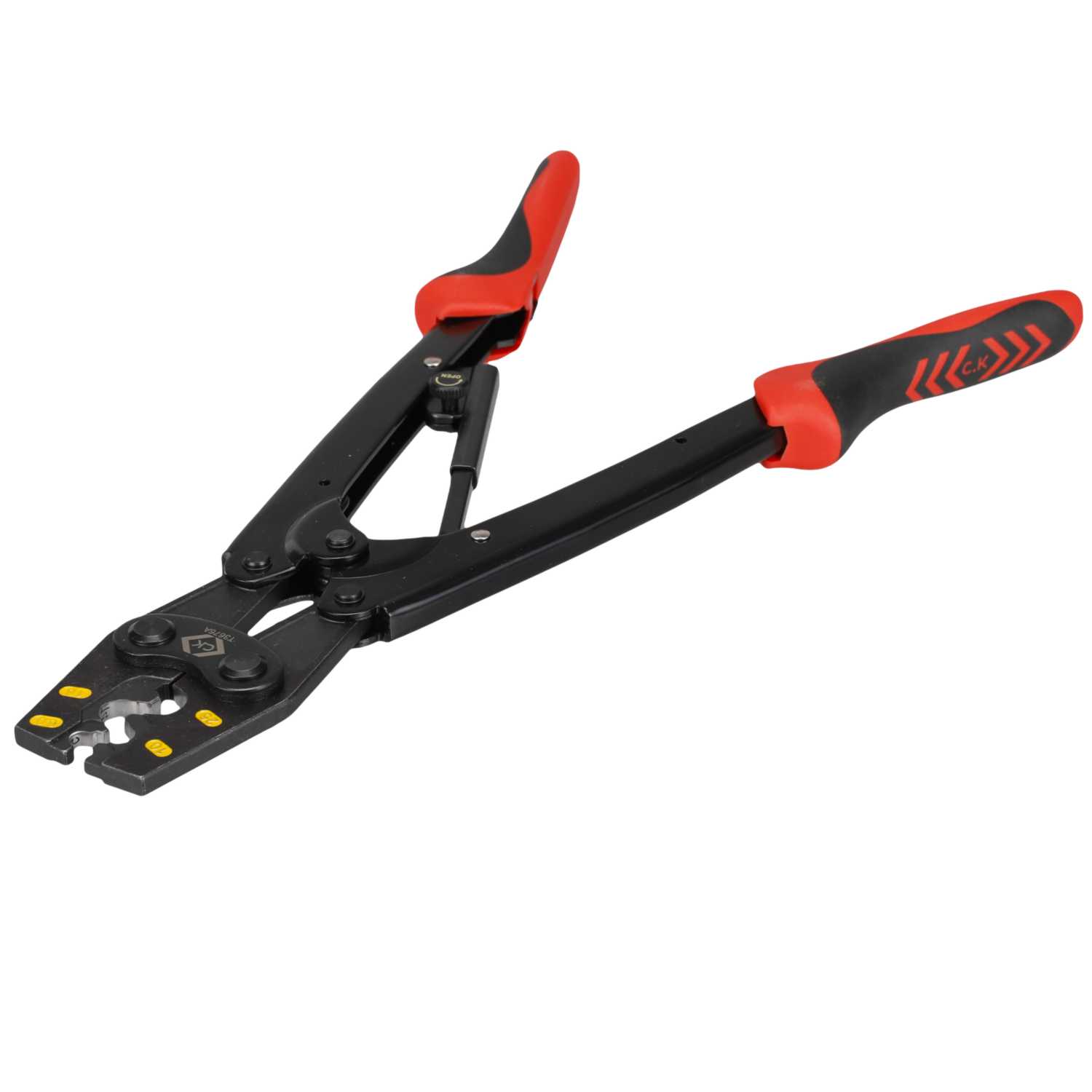 CK Ratchet Crimping Pliers for Bell Mouth Ferrules (T3676A) | CEF