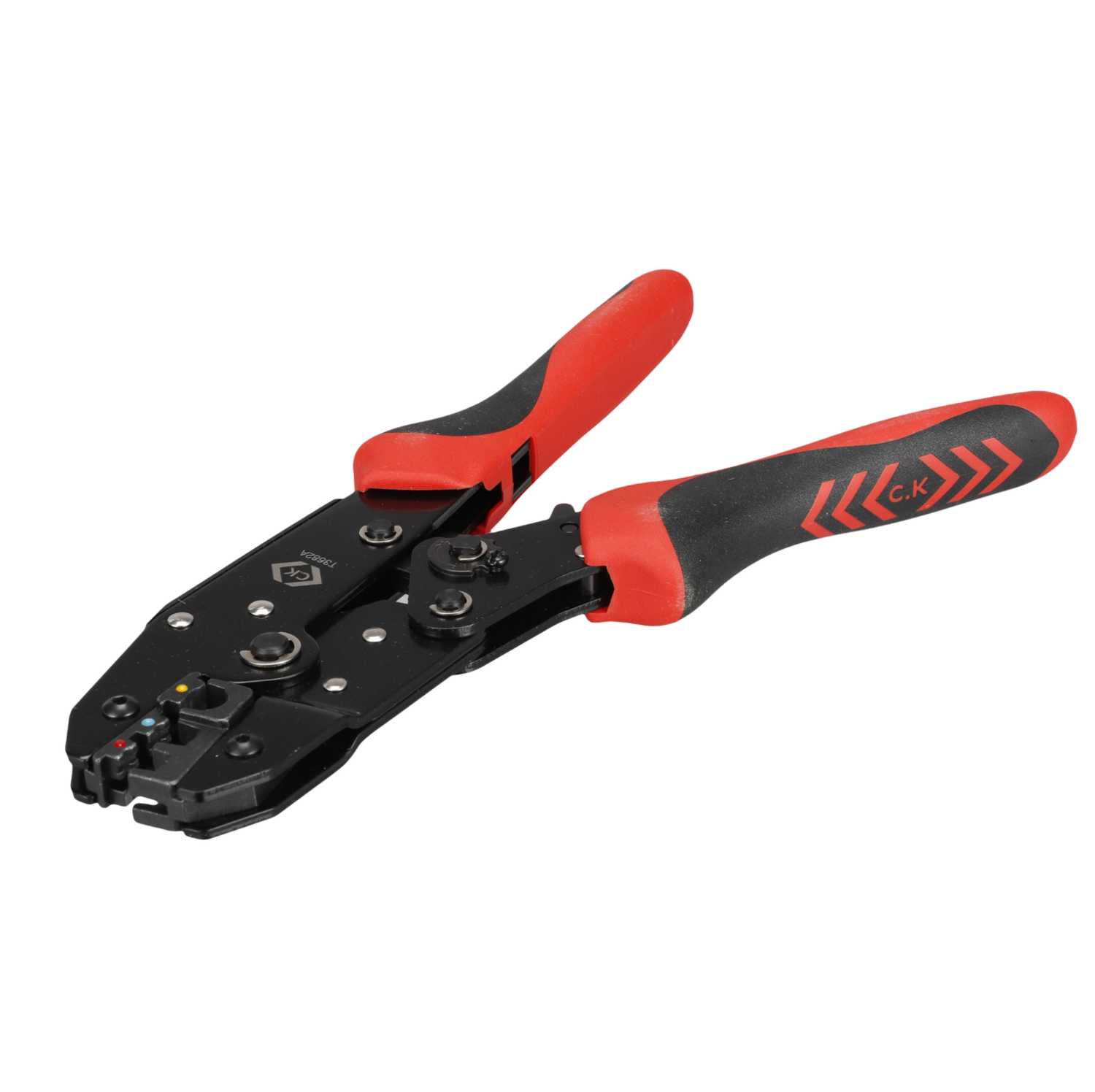 CK Ratchet Crimping Plier for Insulated Crimp Terminals 0.5mm² to 6 ...