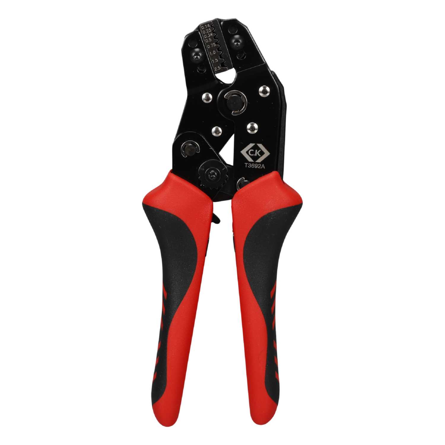 CK Ratchet Crimping Pliers For Bootlace Ferrules (T3692A) | CEF