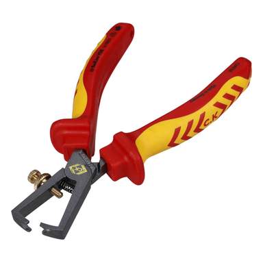 CK 160mm RedLine VDE Wire Stripping Plier (T39074A) | CEF
