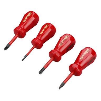 CK 4 Piece Stubby Screwdriver Set (T48349) | CEF