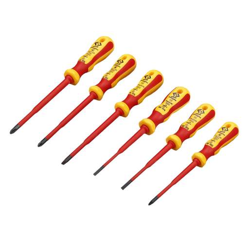 CK 6 Piece Slimfit VDE Screwdriver Set (T49066) | CEF