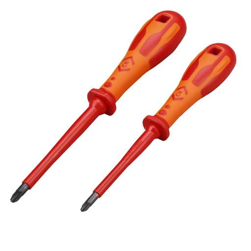 CK 5 x 80mm and 6 x 100mm VDE Modulo Screwdrivers (Set of 2) (T49146) | CEF