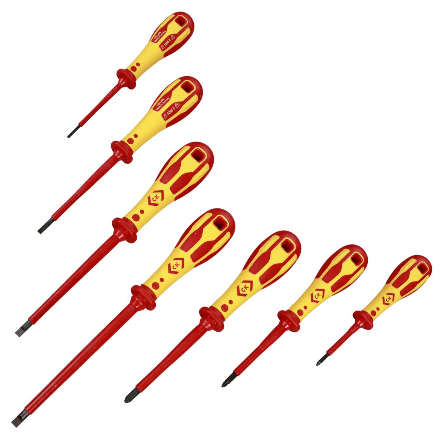 CK 7 Piece VDE Screwdriver Set (T49193D) | CEF