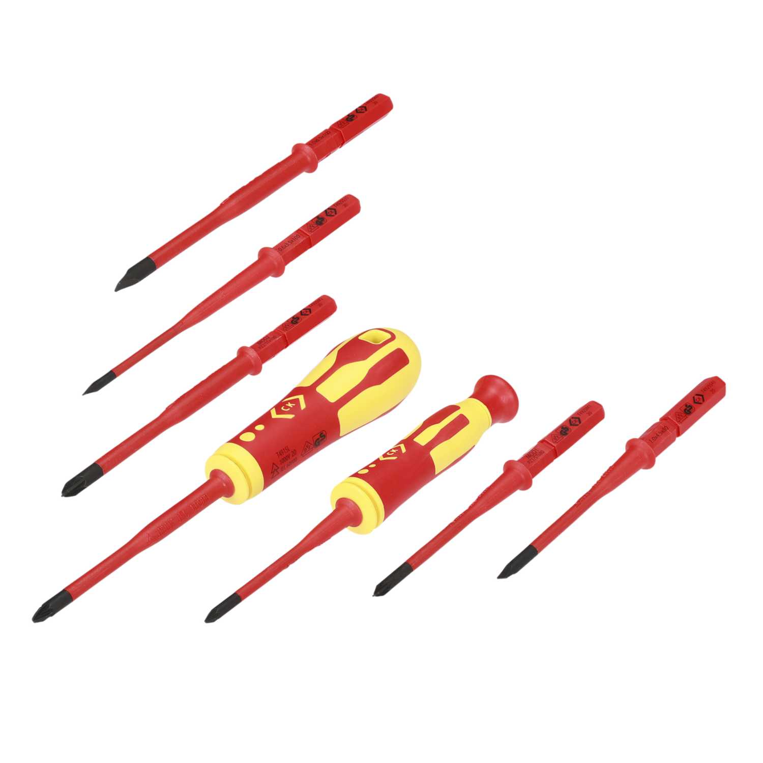 CK VDE Screwdriver Interchangeable Slim Blade Set (T4925) | CEF