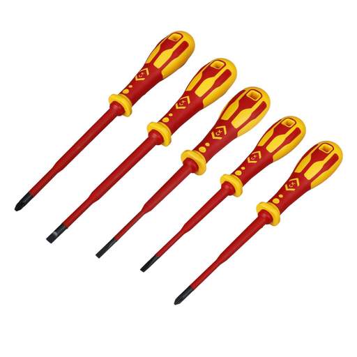 CK 5 Piece Dextro VDE Slim Screwdriver Set (T49283D) | CEF