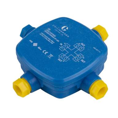 Collingwood Waterproof Junction Box Blue/Yellow (JB2) | CEF
