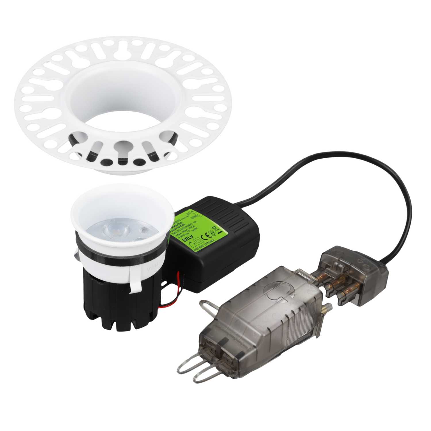 Collingwood H5 6W LED Fire Rated Dimmable Trimless Downlight 3000K ...