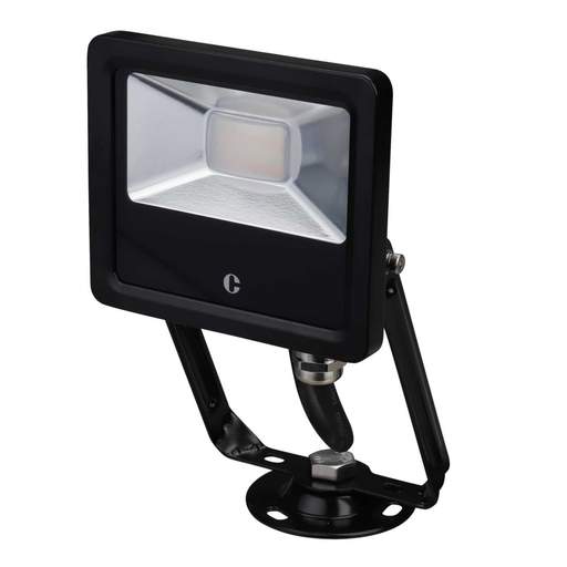 Collingwood 10W LED Tri-Colour Floodlight Black (FL01BXCS) | CEF