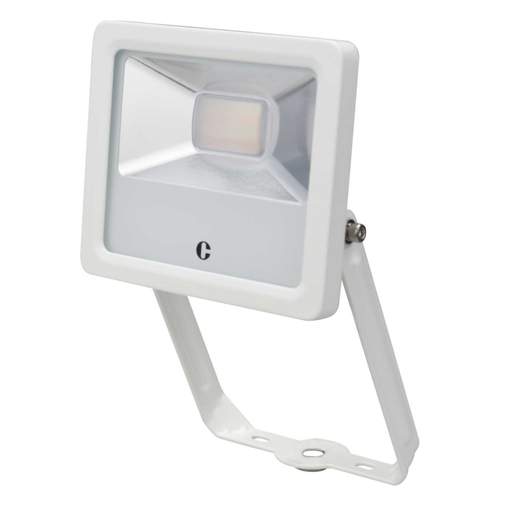 Collingwood 10W LED Tri-Colour Floodlight White (FL01WXCS) | CEF