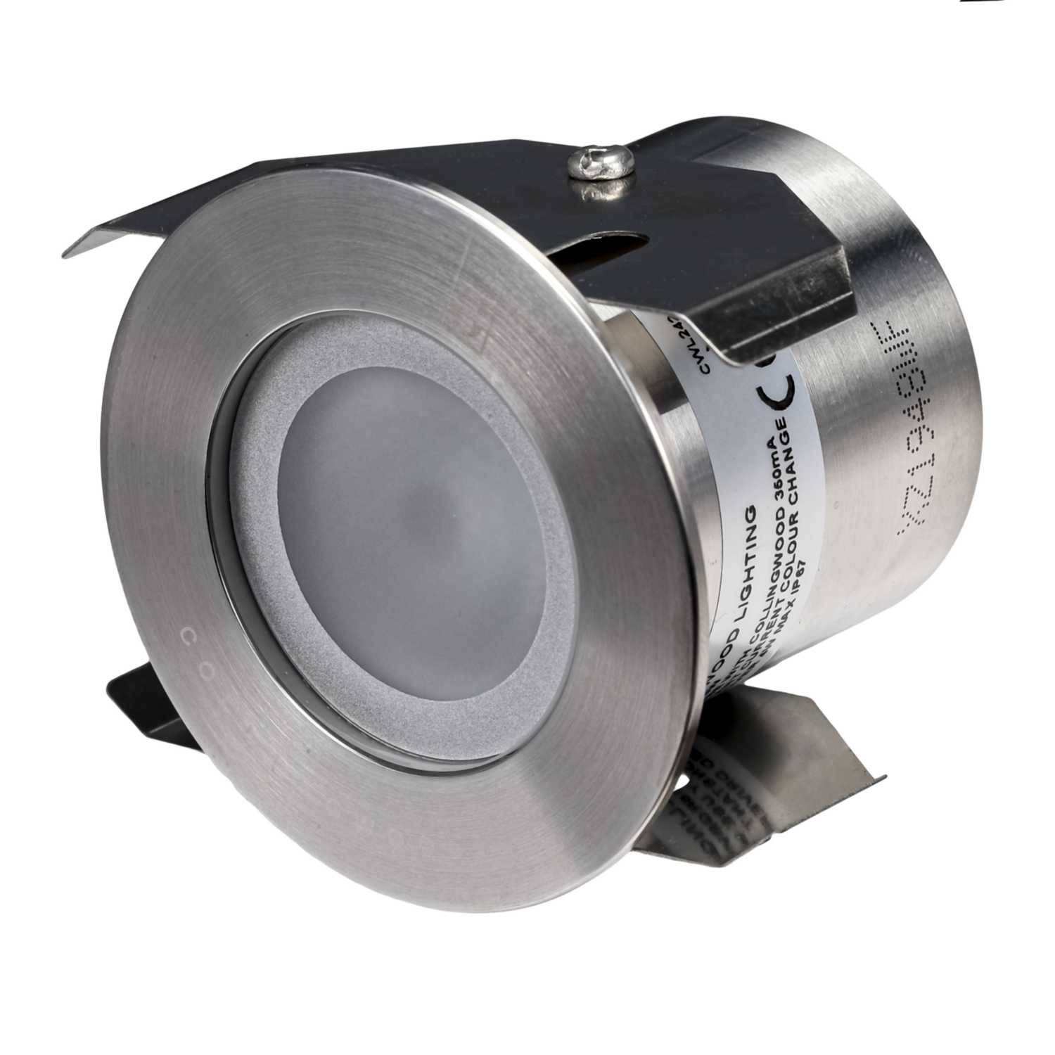 Collingwood 1.2W LED RGBW Colour Changing Stainless Steel Ground Light ...