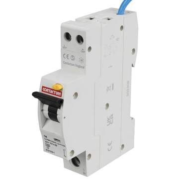 Contactum 6A Single Pole 1 Module C Curve 10kA 30mA Type A RCBO ...