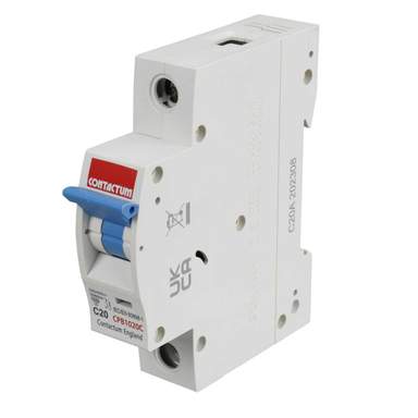 Contactum 20A Single Pole 10kA C Curve MCB (CPB1020C) | CEF