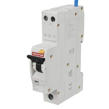 Contactum 32A 1P+N 1 Module Bidirectional C Curve 6kA 30mA Type A RCBO ...