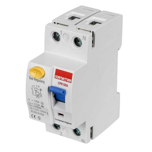 Contactum 100A 2 Pole 30mA Type A RCD (CPR100A) | CEF