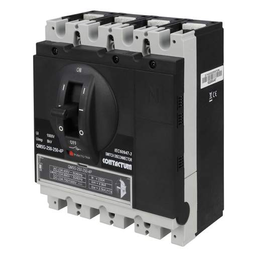 Contactum 250A 4P Switch Disconnector (QM5G-250-250-4P) | CEF
