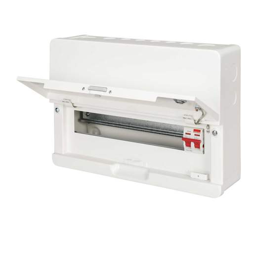 Contactum 14 Way 100A Isolator Incomer Metal Clad Consumer Unit ...