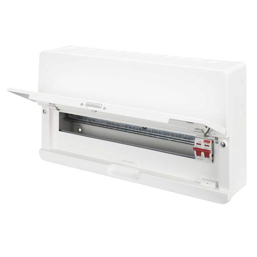 Contactum 20 Way 100A Isolator Incomer Metal Clad Consumer Unit ...