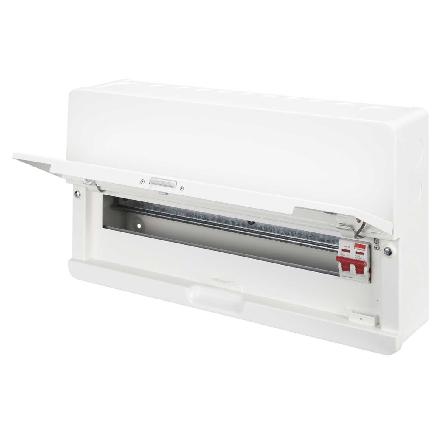 Contactum 20 Way 100A Isolator Incomer Metal Clad Consumer Unit ...