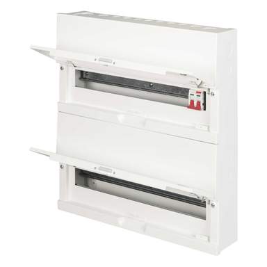 Contactum 42 Way Dual Row 100A Isolator Incomer Metal Clad Consumer ...