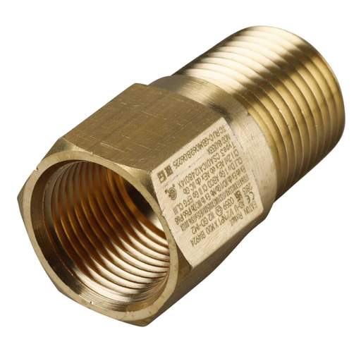 Crouse-Hinds 1/2" NPT Male x M20 Female EXD / EXE Brass Adaptor (Sold ...