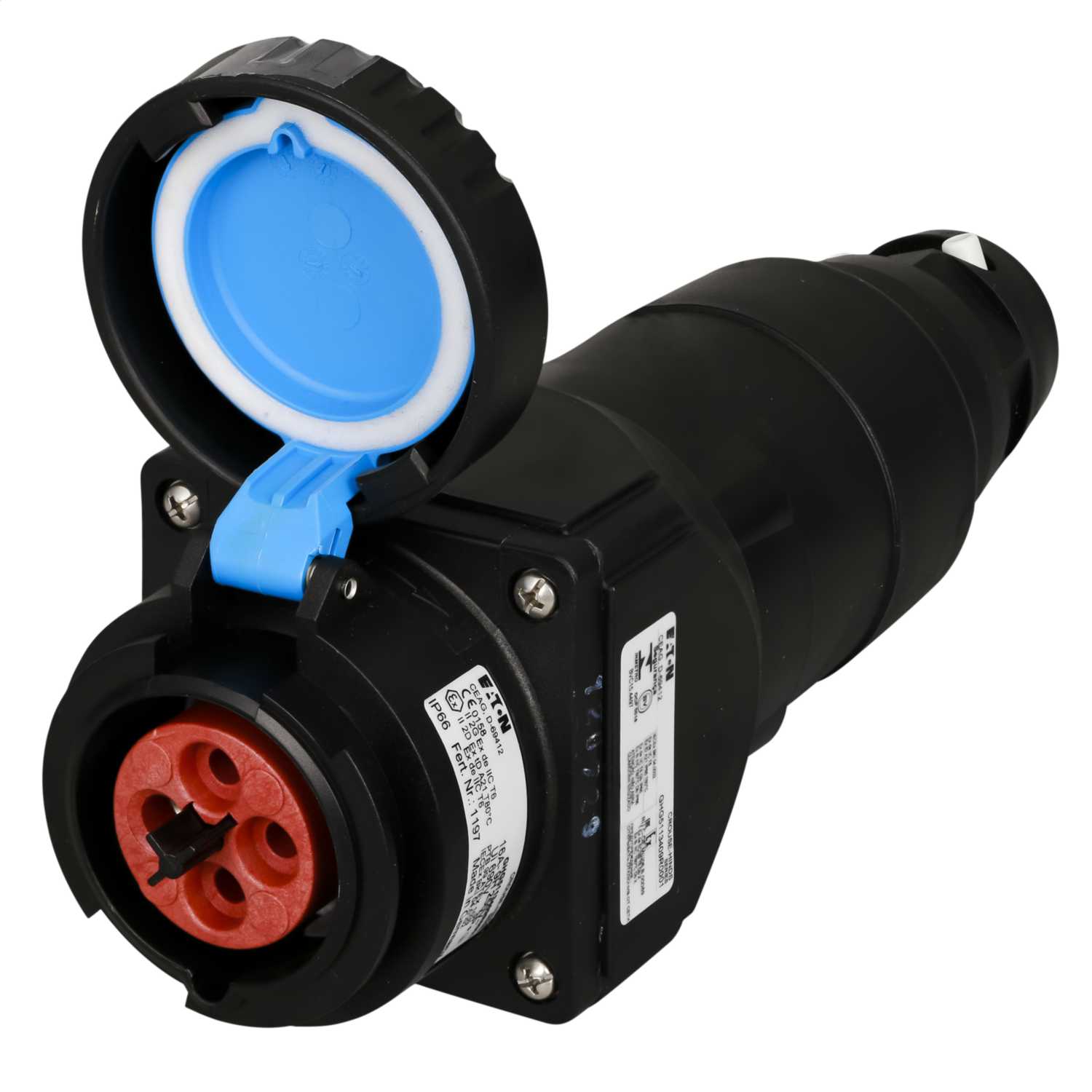 Crouse-Hinds CEAG 16A 3P+E 230V Zone 1 Ex Coupler IP66 (GHG5113409R0001 ...