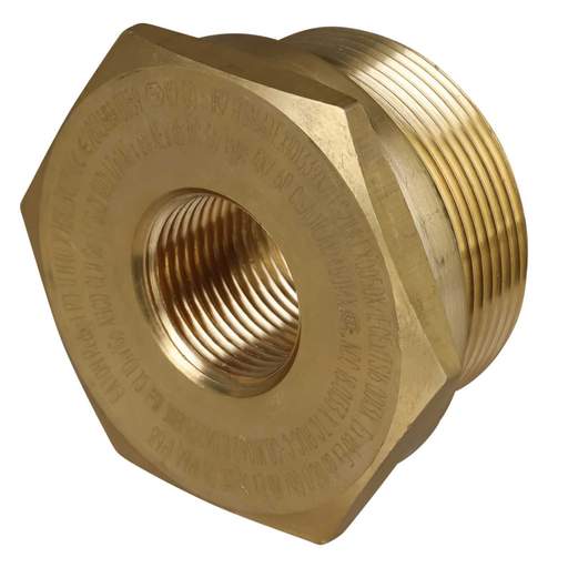 Crouse-Hinds M40 Male x M20 Female EXD / EXE Brass Reducer (Sold in 1's ...