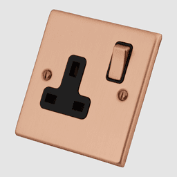 Copper Raised Plate | Wiring Accessories | Cef | CEF