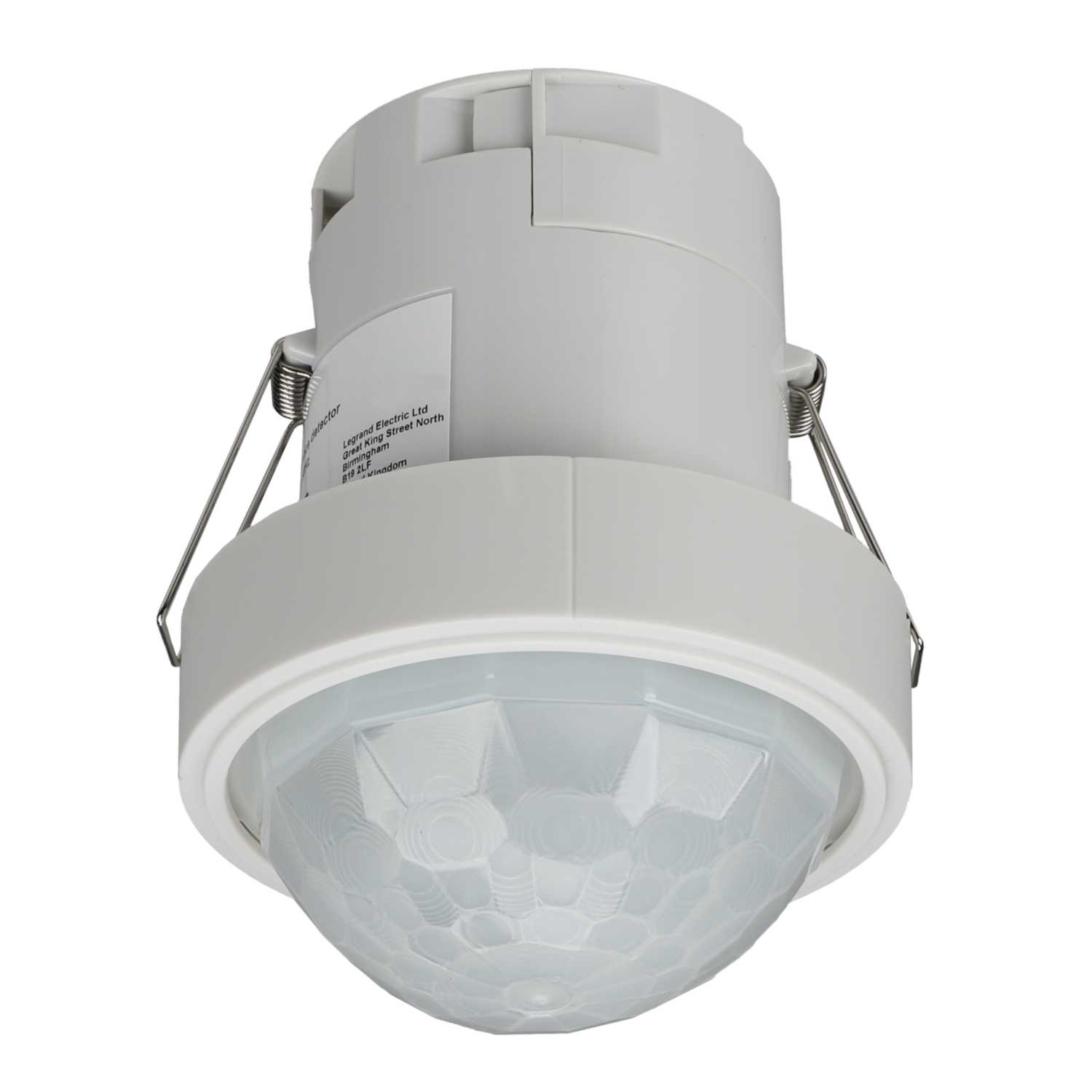 CP Electronics Flush Mounted DALI/DSI Digital Dimming PIR Detector ...