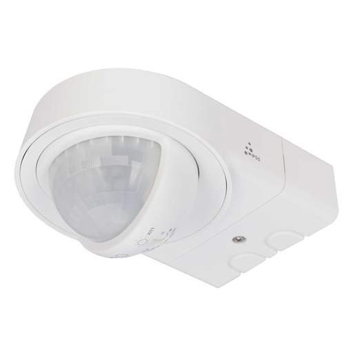CP Electronics Green-i 140° Wall Mounted PIR Sensor White IP55 (GEWIP-W ...