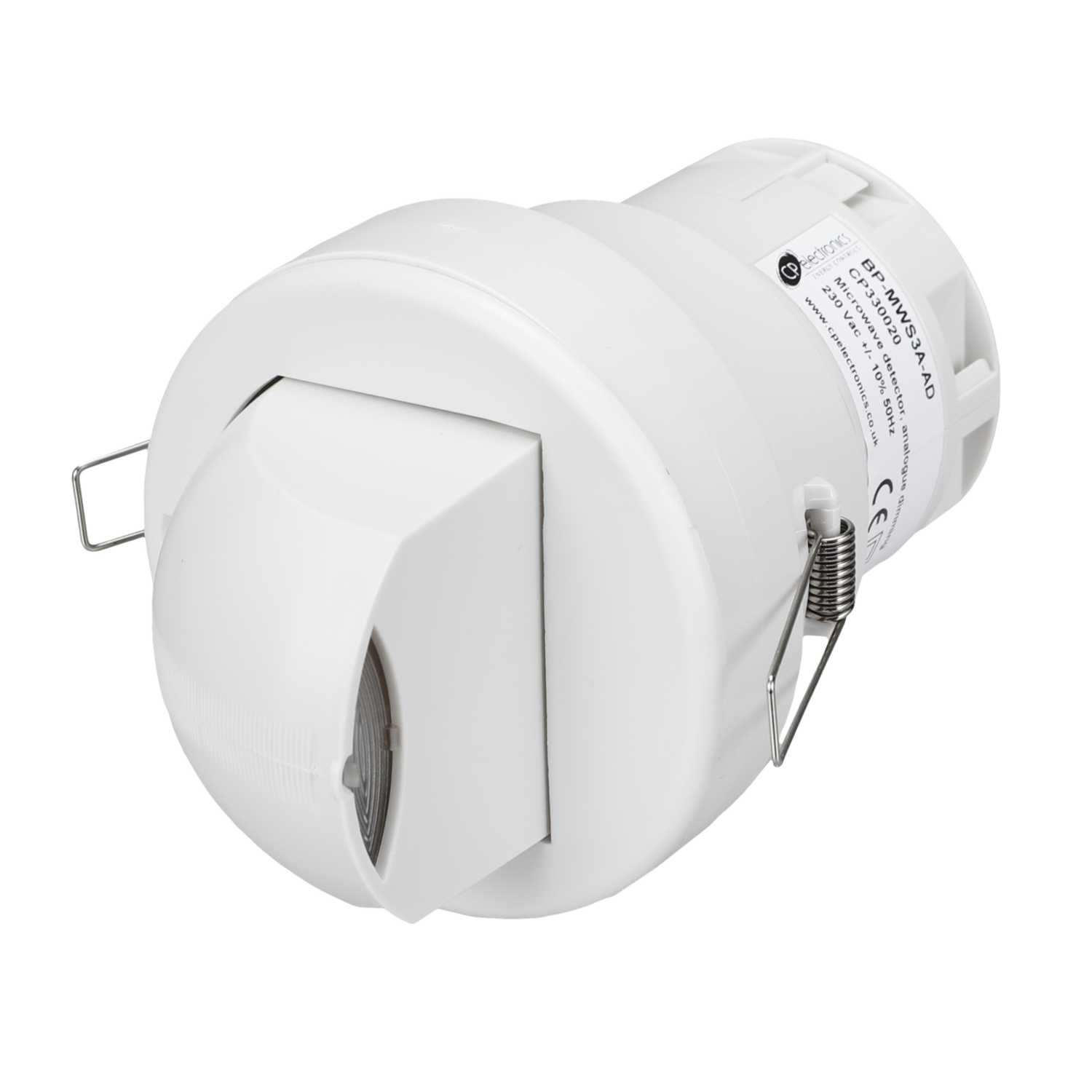 CP Electronics Ceiling Microwave Presence Detector Adjustable Dimming ...