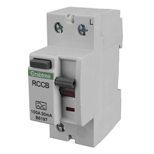 Crabtree Starbreaker 100A Double Pole 30mA Type A RCD (310/A030) | CEF
