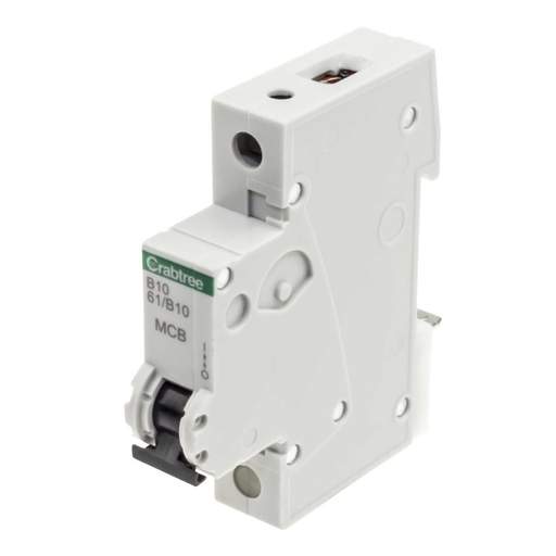 Crabtree Starbreaker 10A Single Pole 6kA B Curve MCB (61/B10) | CEF