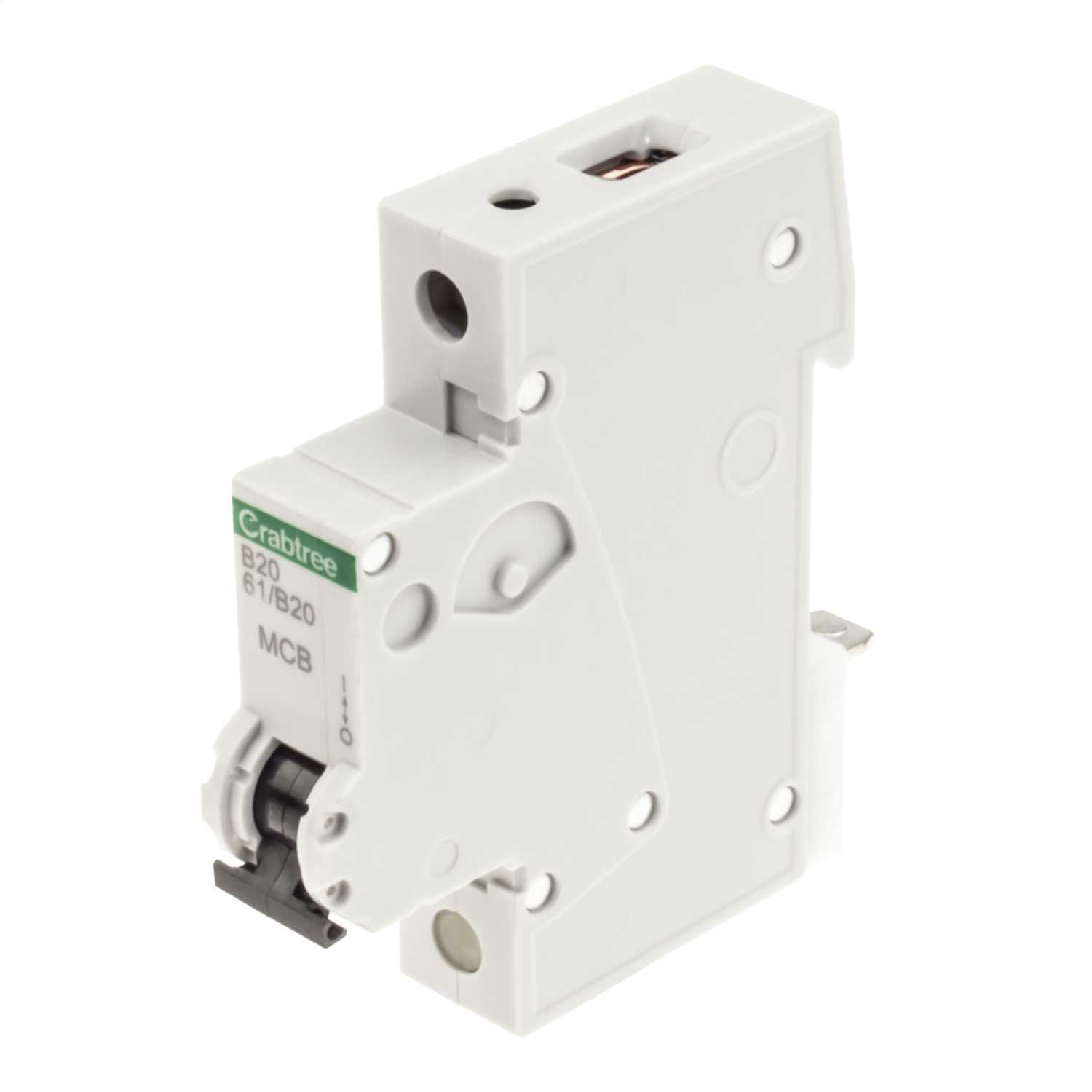 Crabtree Starbreaker 20A Single Pole 6kA B Curve MCB (61/B20) | CEF