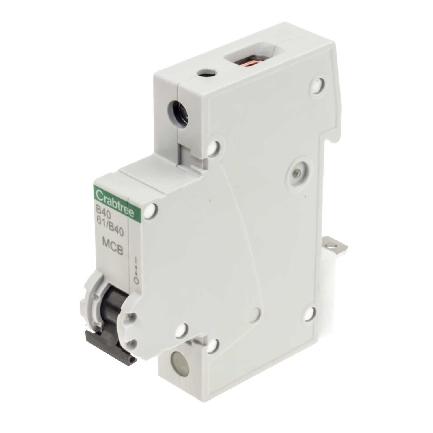 Crabtree Starbreaker 40A Single Pole 6kA B Curve MCB (61/B40) | CEF