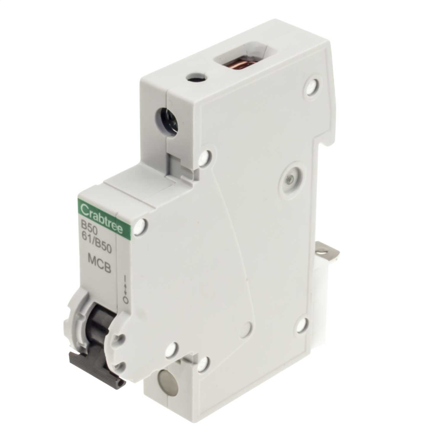 Crabtree Starbreaker 50A Single Pole 6kA B Curve MCB (61/B50) | CEF