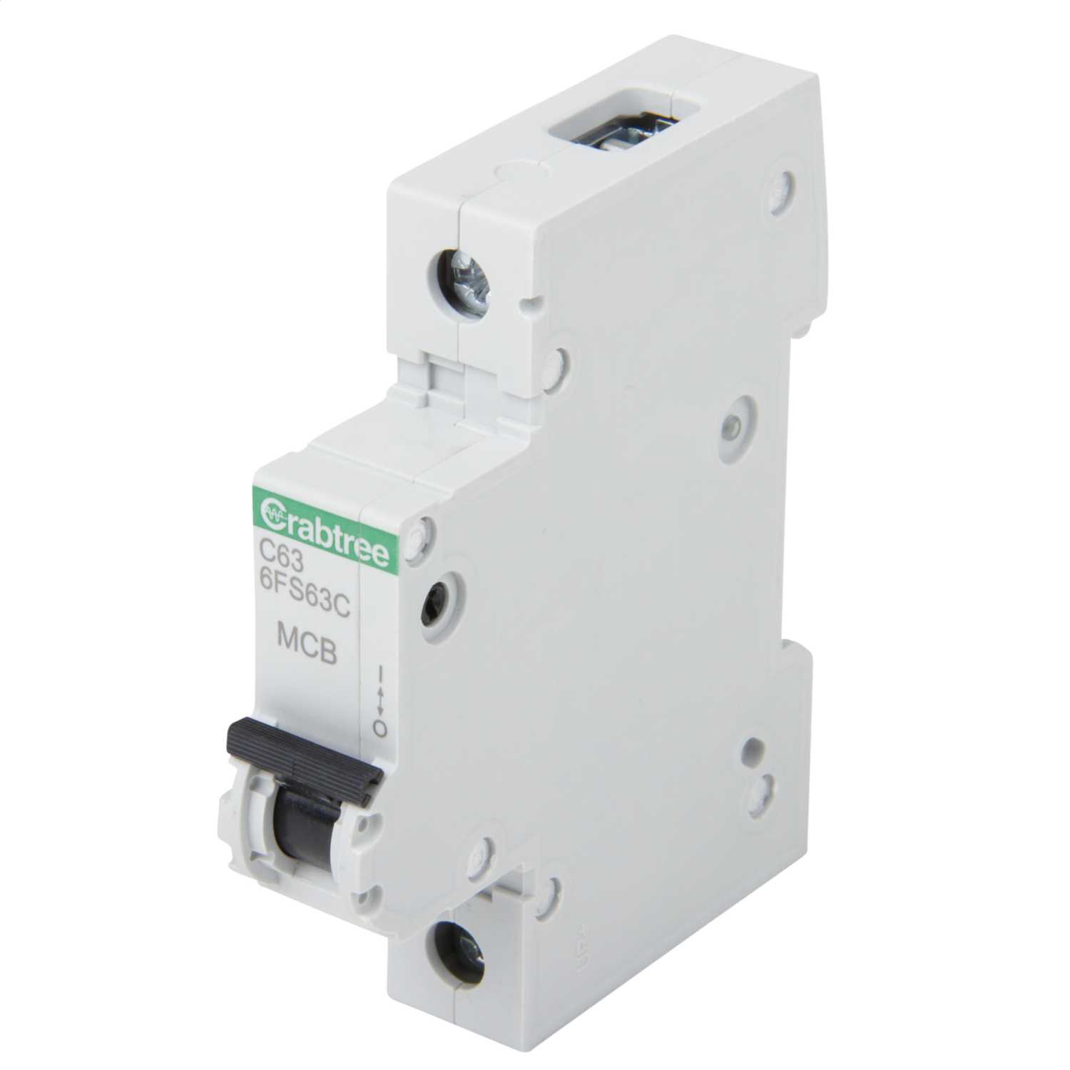 Crabtree Loadstar 6FS 63A Single Pole 6kA Type C MCB (6FS63C) | CEF