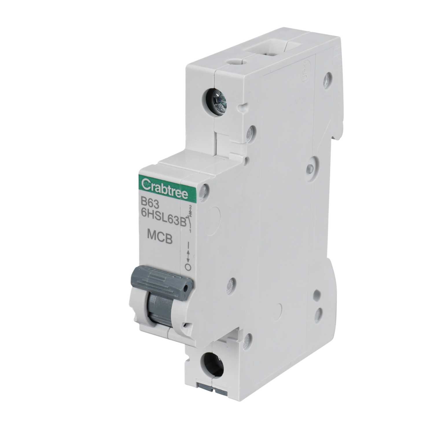 Crabtree 63A Single Pole 10kA B Curve MCB (6HSL63B) | CEF