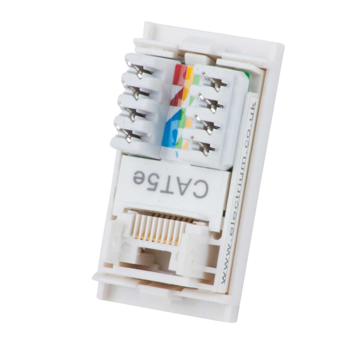 Crabtree RJ45 CAT5E Euro Module White (7172) | CEF