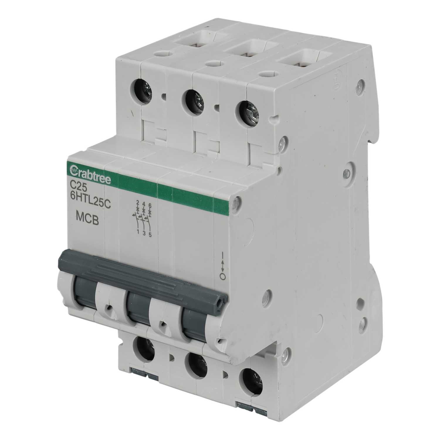 Crabtree 40kA 4 Module 3 Pole and Neutral Type 2 Surge Protector Kit ...