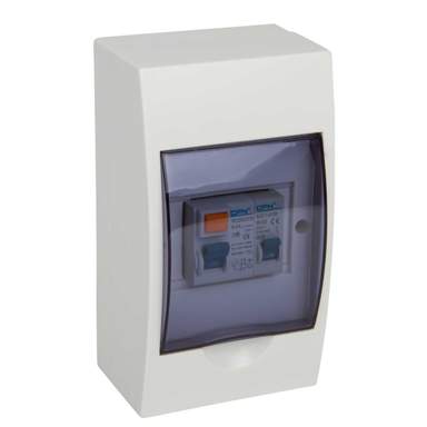 Cudis CPN 4 Way 63A 30mA RCD Insulated Consumer Unit with 40A Type B ...