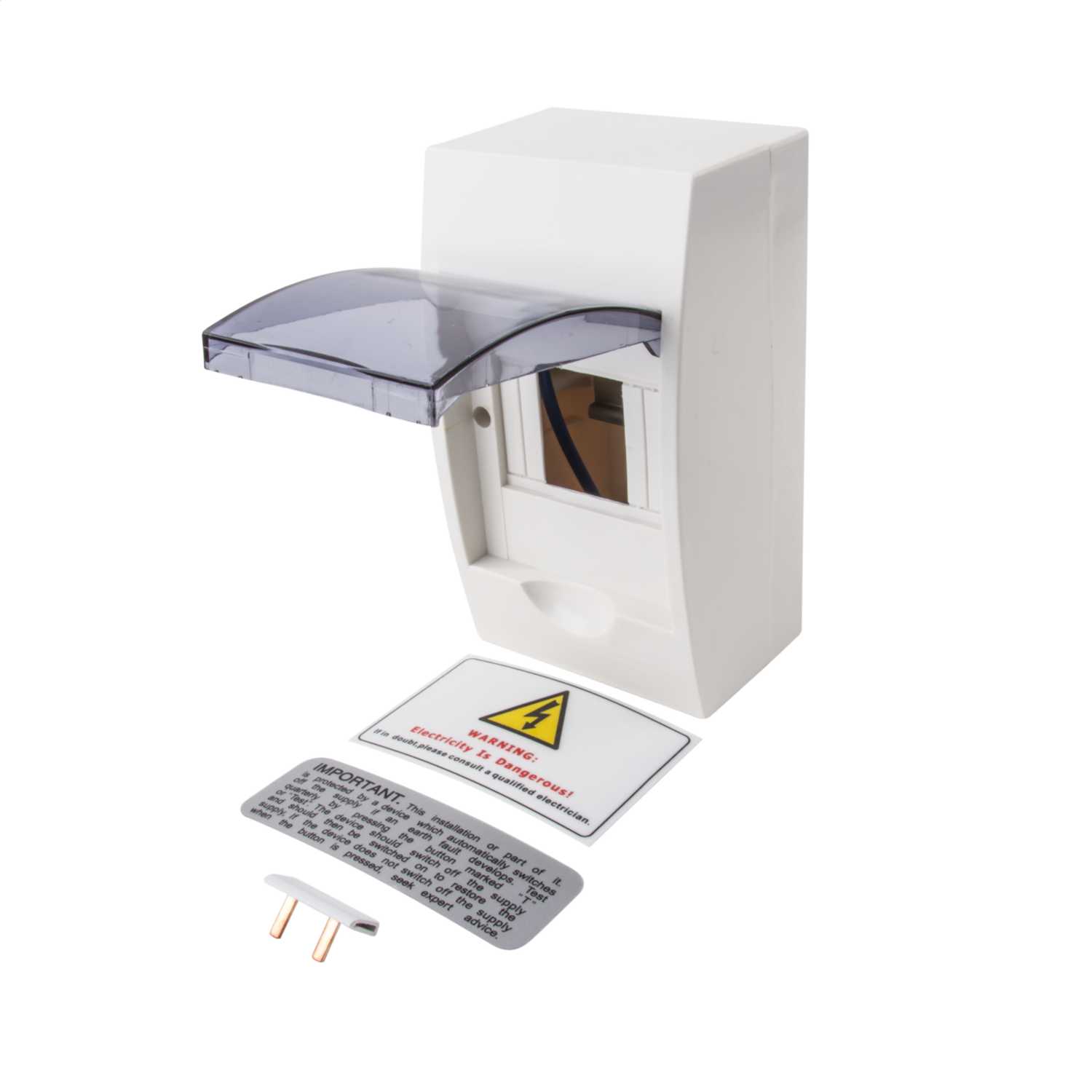 Cudis CPN 4 Way Insulated Enclosure with Cover IP40 (ECU04) | CEF