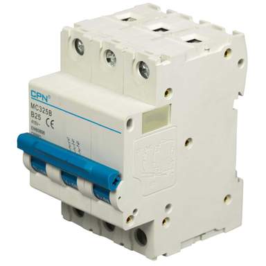 Cudis MC 25A Triple Pole 6kA B Curve MCB (MC325B) | CEF