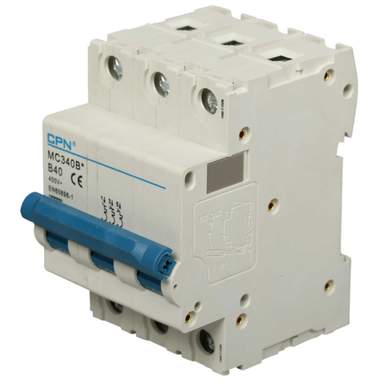 Cudis MC 40A Triple Pole 6kA B Curve MCB (MC340B) | CEF